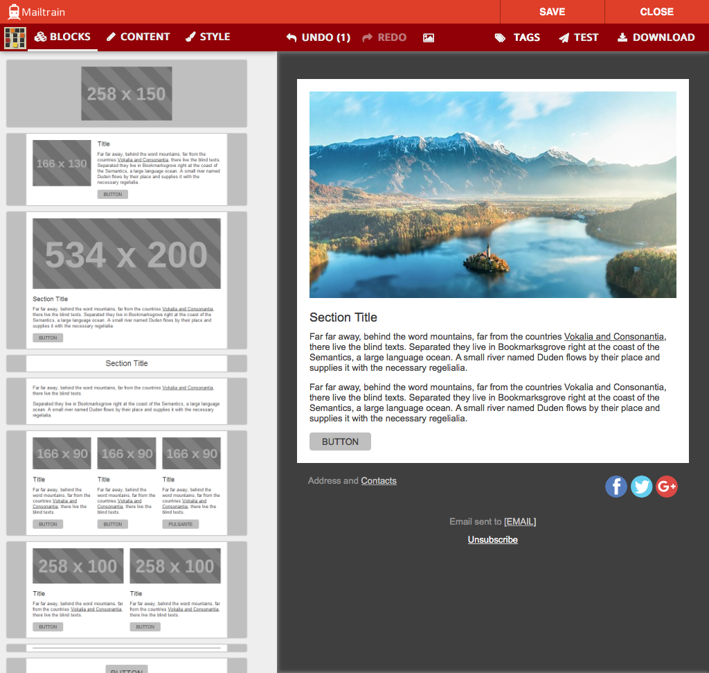 Mailtrain | Self Hosted Newsletter App